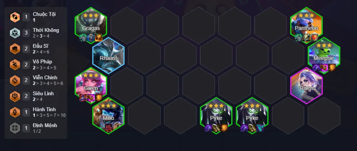 Pyke Gwen Reroll Mùa 17: Cách Chơi & Build Đội Hình