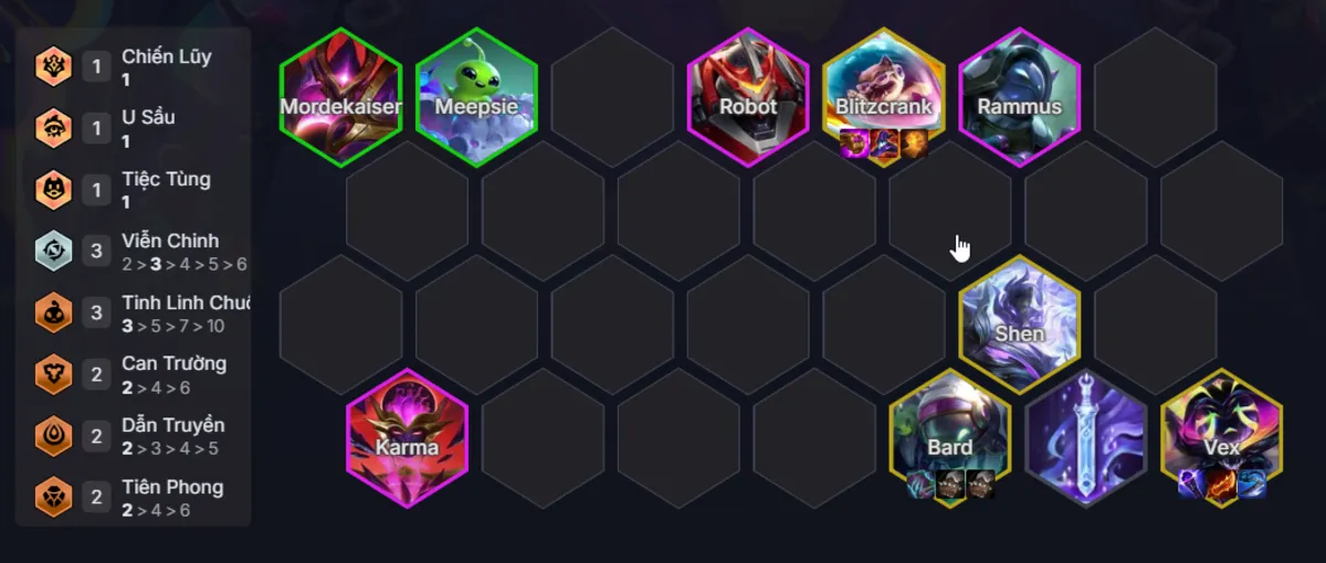 Vex Exodia Mùa 17: Cách Chơi & Build Đội Hình